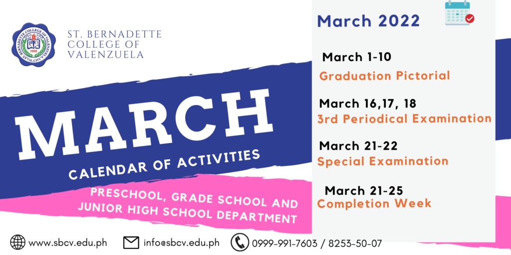 Home - St. Bernadete College of Valenzuela